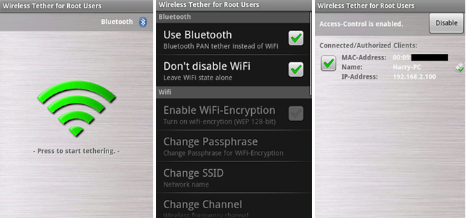 How to use Android Phone as Modem