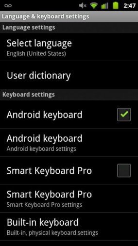 How to Modify your Android Keyboard