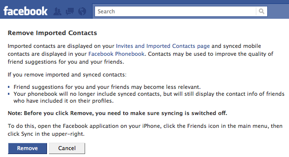 HOW TO: Remove Contacts from Facebook