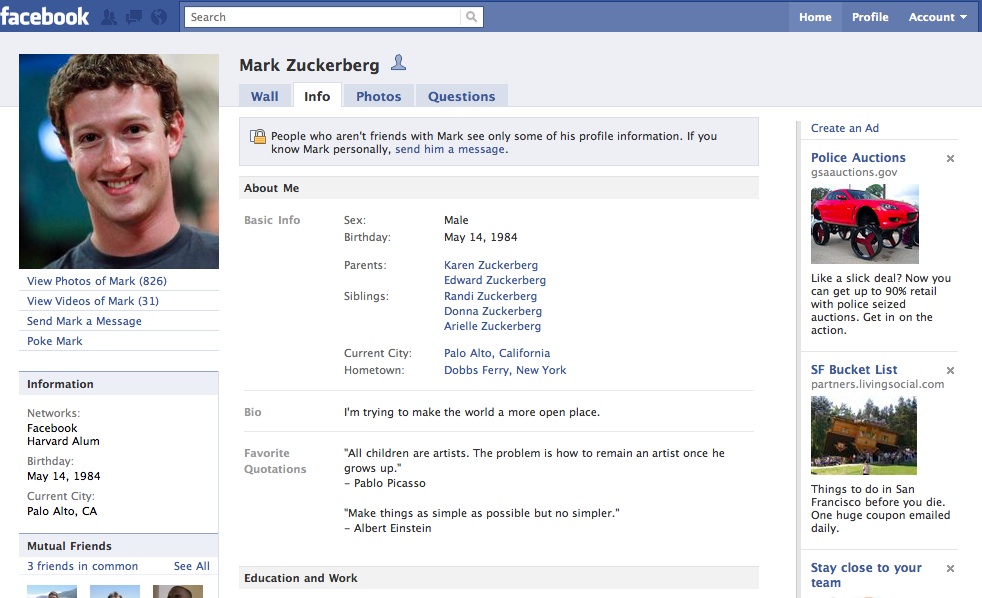 Facebook Timeline Forced to All Facebook User Accounts