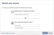 HOW TO: Reset Facebook Password