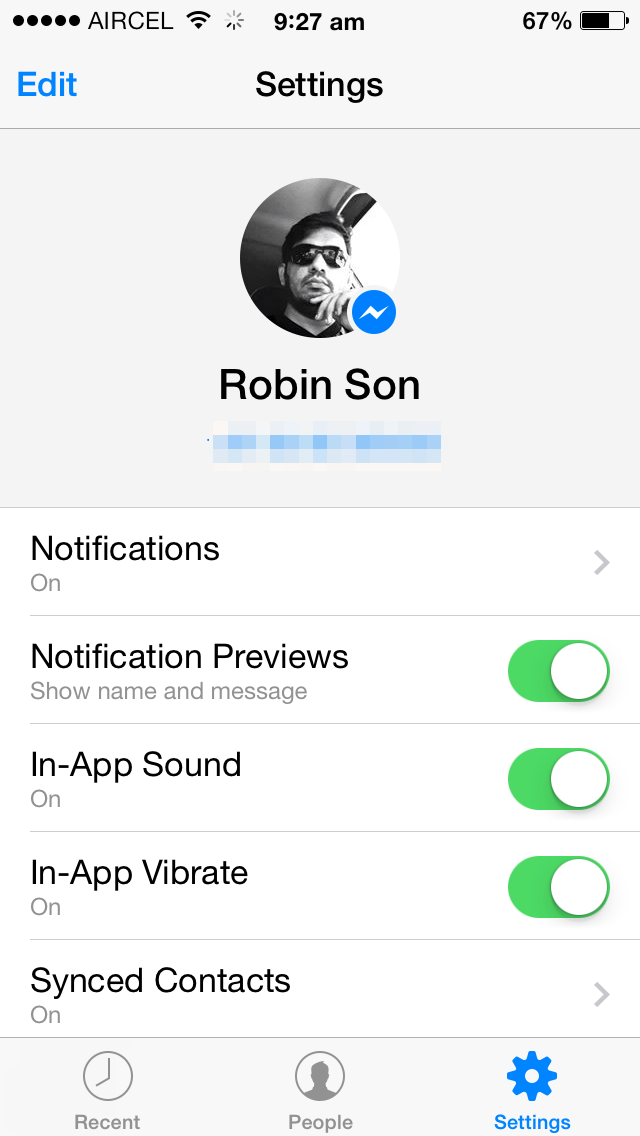 Facebook Messenger for iOS and Android has got New UI and Design