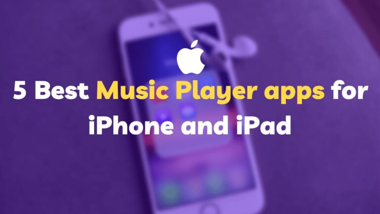Best Music Player Apps for iPhone and iPad
