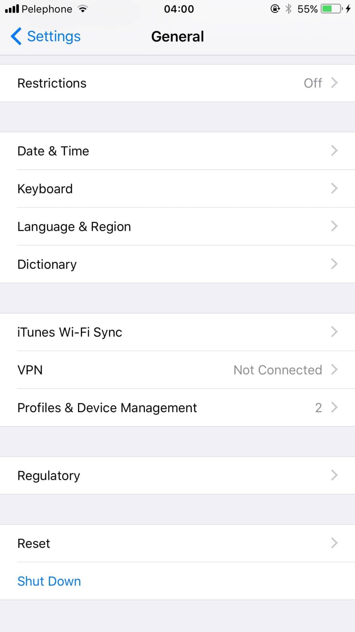 How to Fix “An update is required to use cellular data on this iPhone.”?