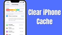 How to Clear Cache on iPhone to Free Up Storage Space?